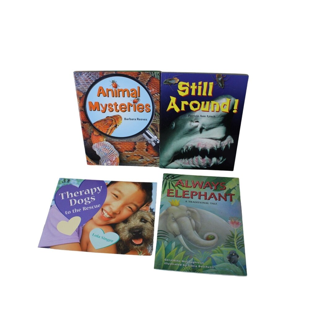 Rigby Literacy Level 20 Readers Lot of 4 Books Children 91430 Grade 2 ...