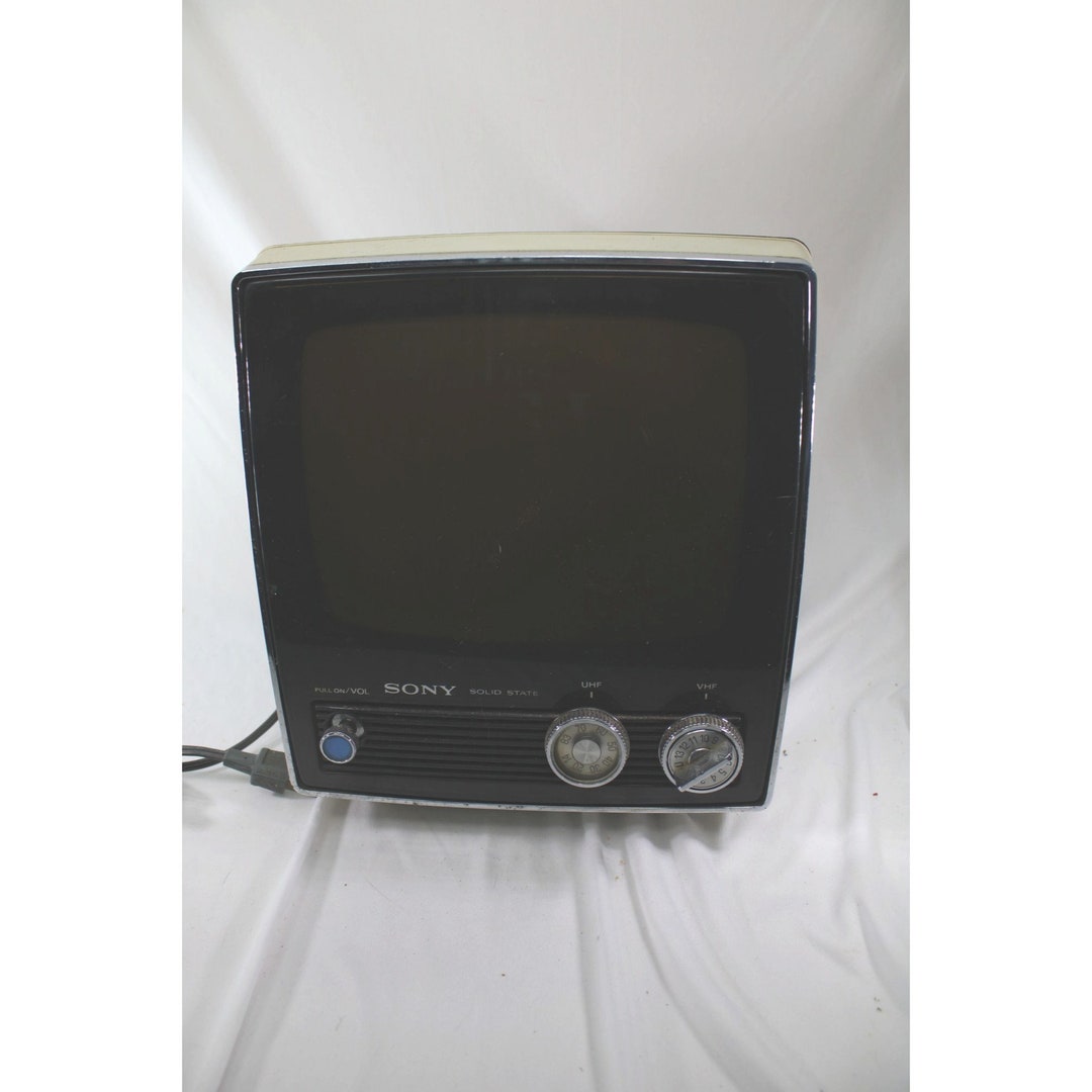 Sony Solid State TV 950 Vintage Portable 89986 - Etsy