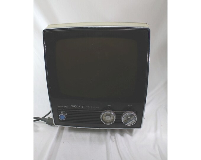 Sony Solid State TV 950 Vintage Portable 89986 - Etsy