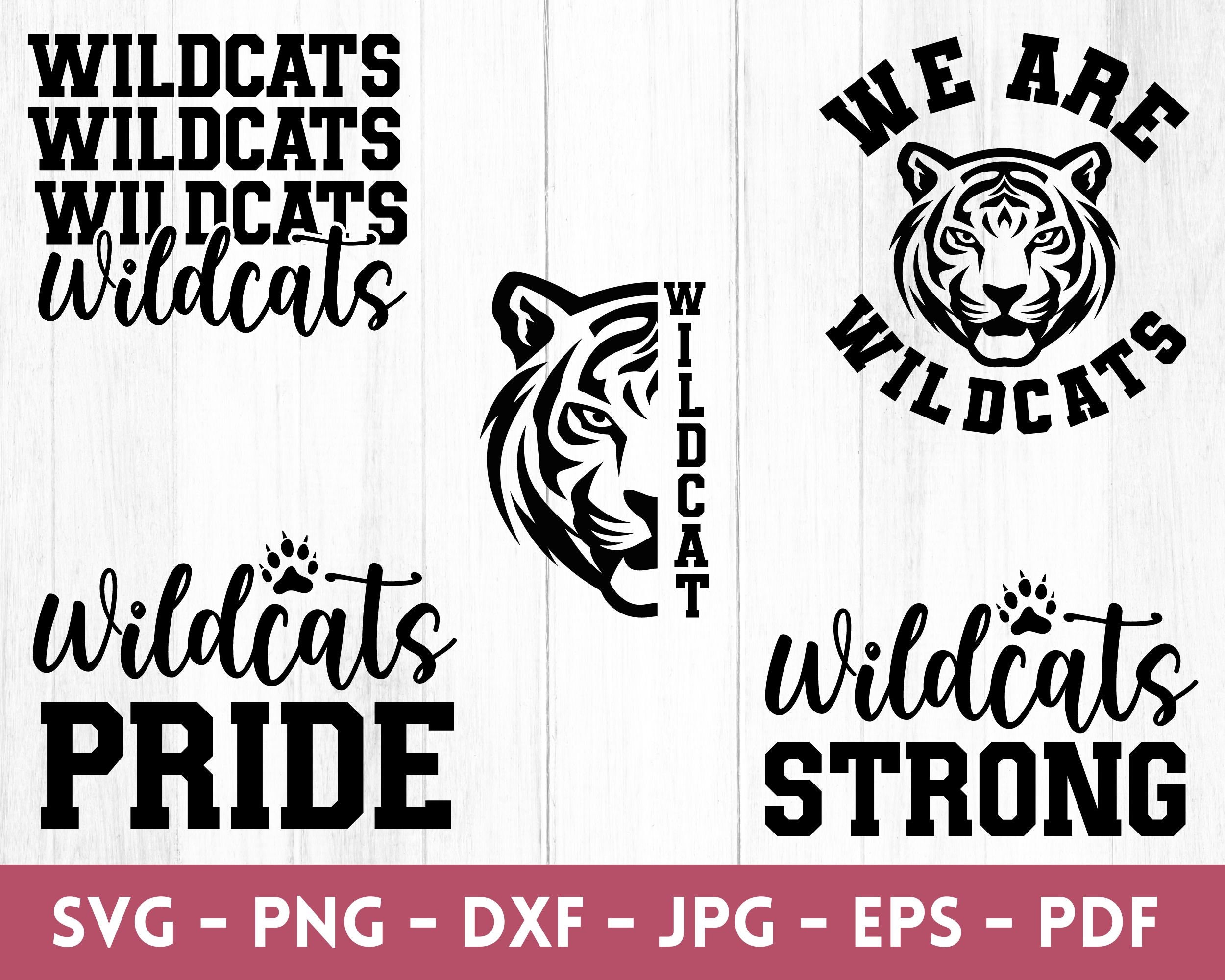Wildcats SVG, Wildcats Svg Bundle, Wildcats Baseball, Wildcats Football ...