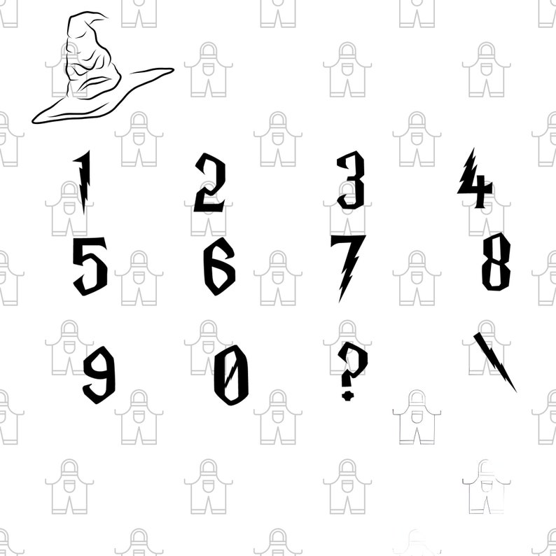 Potter Font SVG, Wizard Font Svg, Halloween Font Svg, Magic Wizard Svg ...