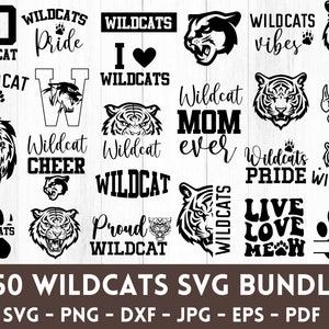 Wildcats SVG, Wildcats Svg Bundle, Wildcats Basketball Svg, Wildcats ...