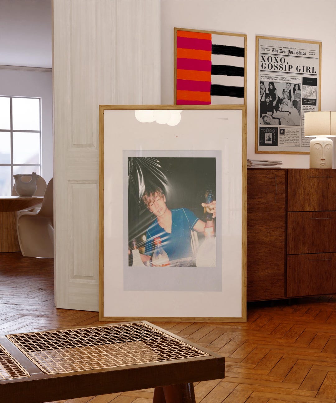 Nate Archibald Partying Polaroid Photo Photography Wall Art Printable ...