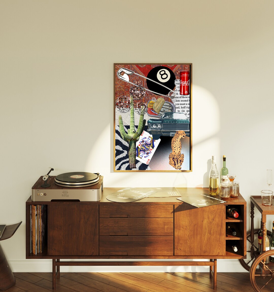 Cool Girl Aesthetic Trendy Collage Printable Wall Art - Etsy