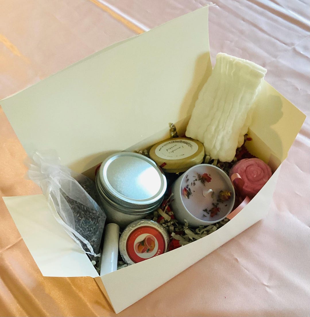 Spa Birth Day Gift Girls, Thank You Spa Gift, Spa Box With Candle ...