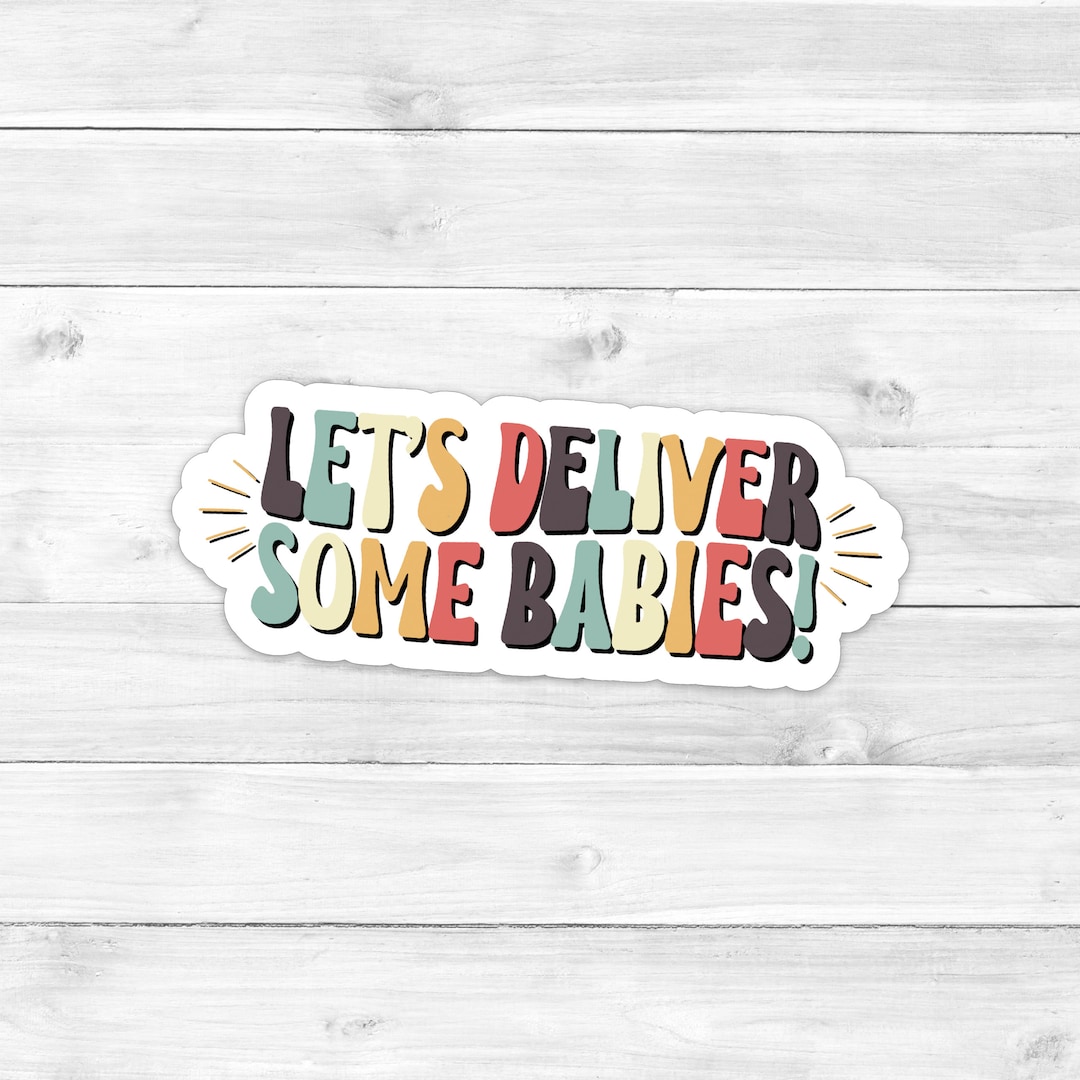 OB Nurse Sticker, RN Sticker, Labor and Delivery Nurse Sticker - Etsy