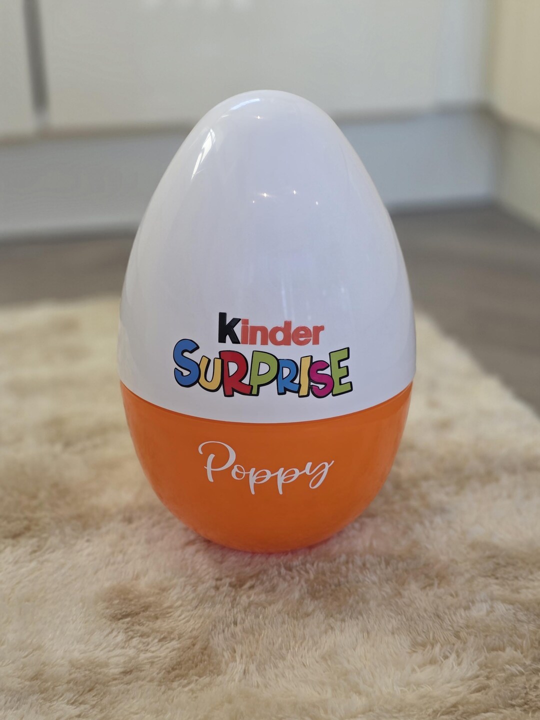 Giant Jumbo Personalised Fillable Suprise Easter Egg Birthday Large ...