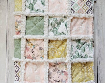 Floral Baby Quilt - Etsy