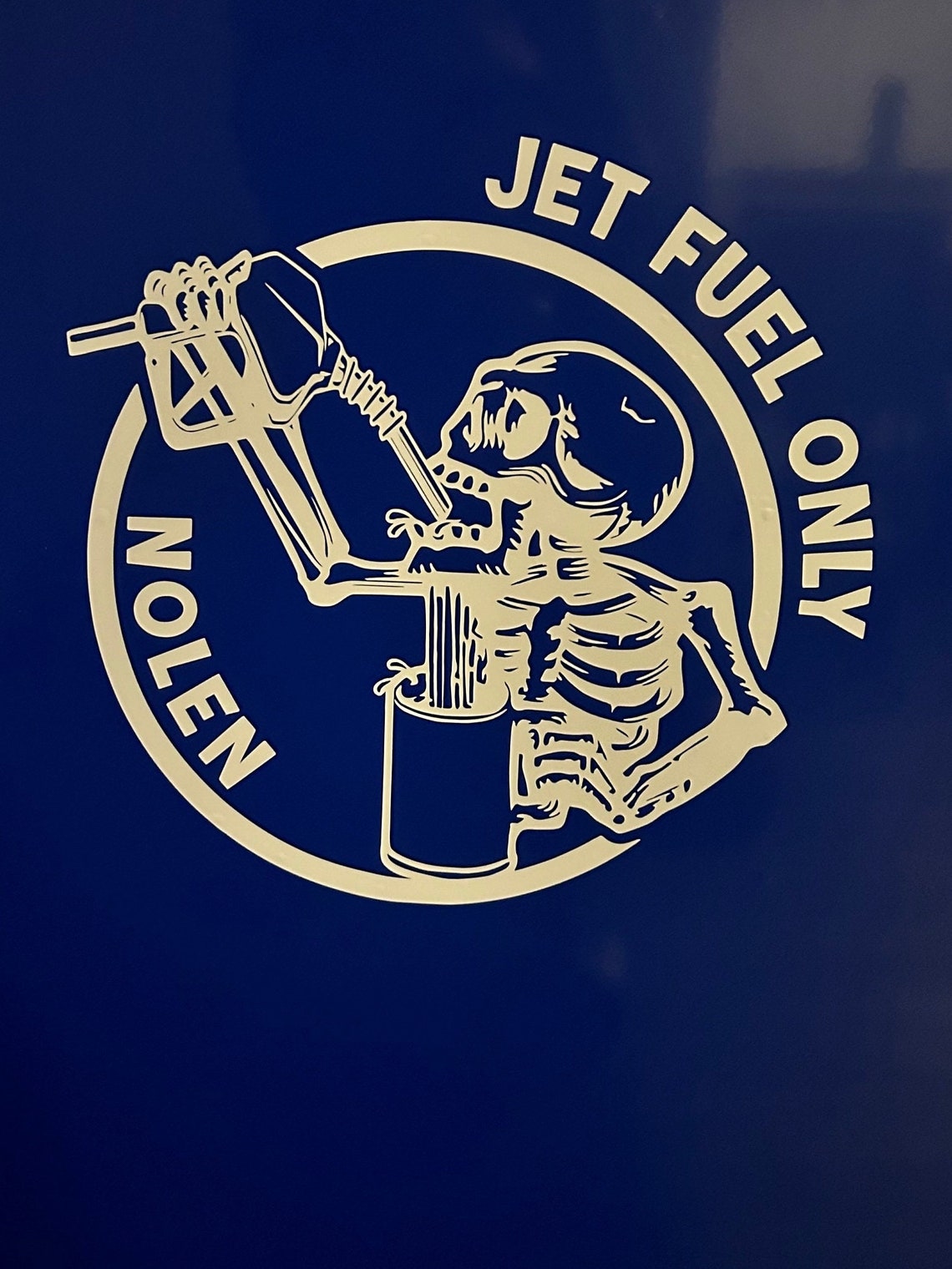 Jet Fuel Only Decal - Etsy