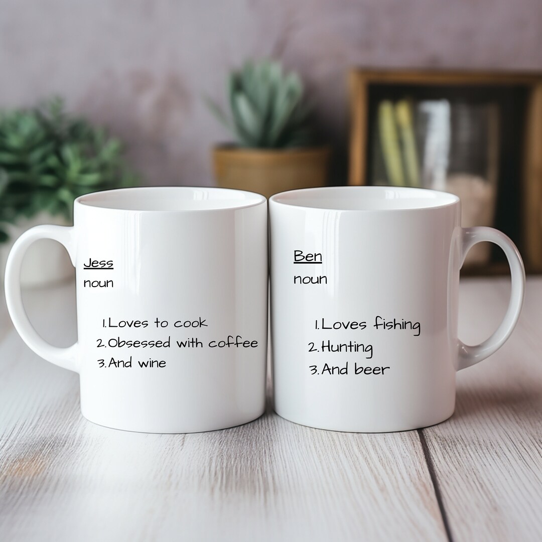 Personalized Name Definition Mug - Etsy