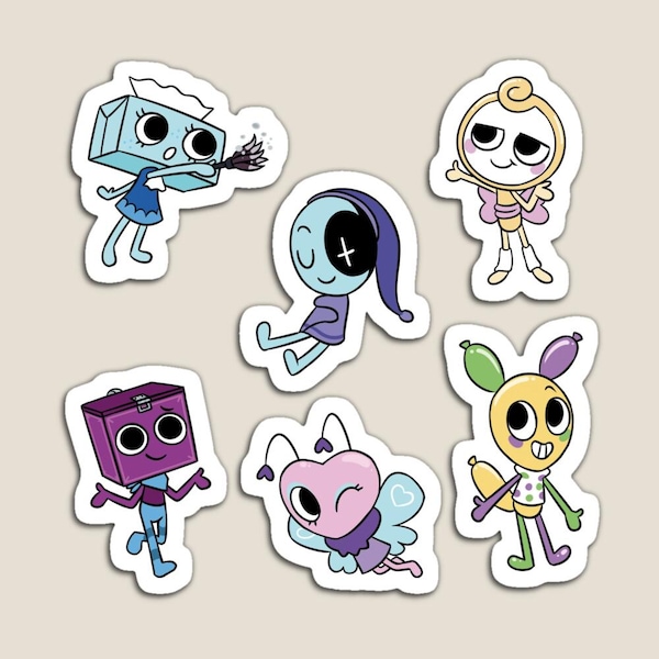 Dandy World Stickers - Etsy