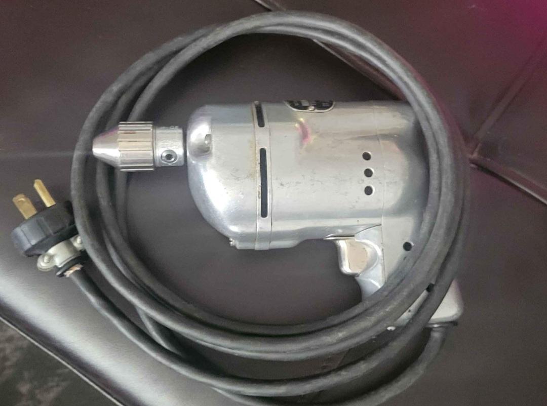Vintage 1/4 Inch Electric Drill by Home Utility Working Good Condition ...