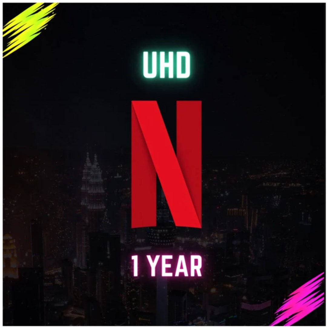 Netflix Account Netflix 4K Ultra Premium for 12 Months 1 Year Warranty ...