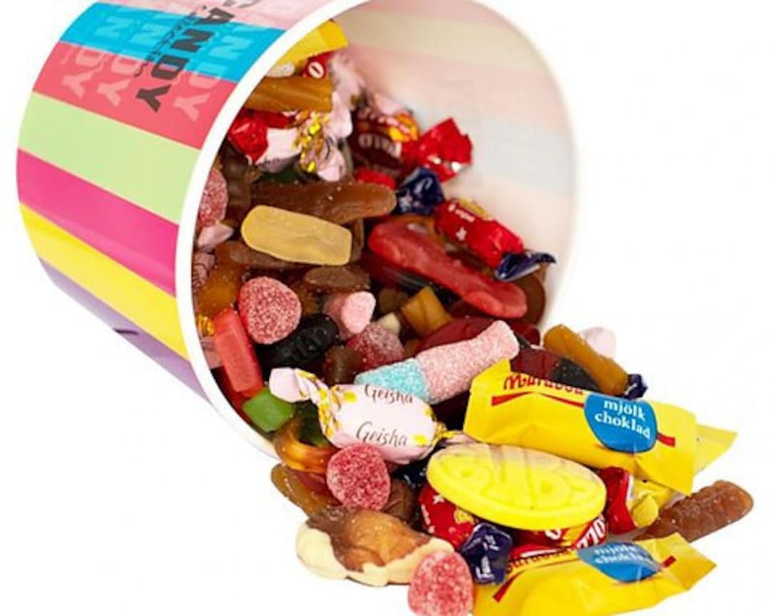 1kg Traditional Swedish Candy, MIX Bulk Candy, Pick and Mix Candy ...