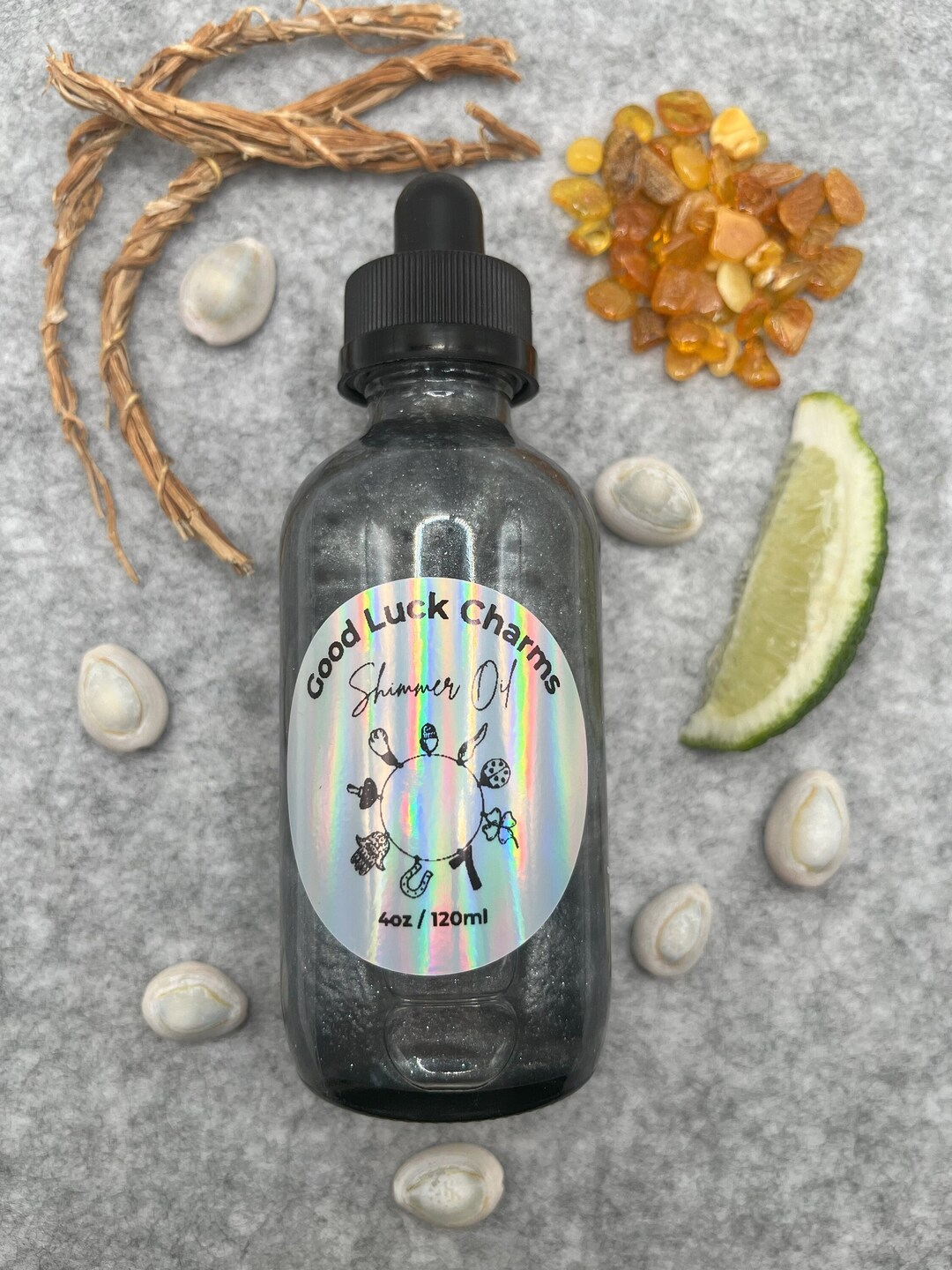 Good Luck Charms Moisturizing Body Shimmer Oil - Etsy