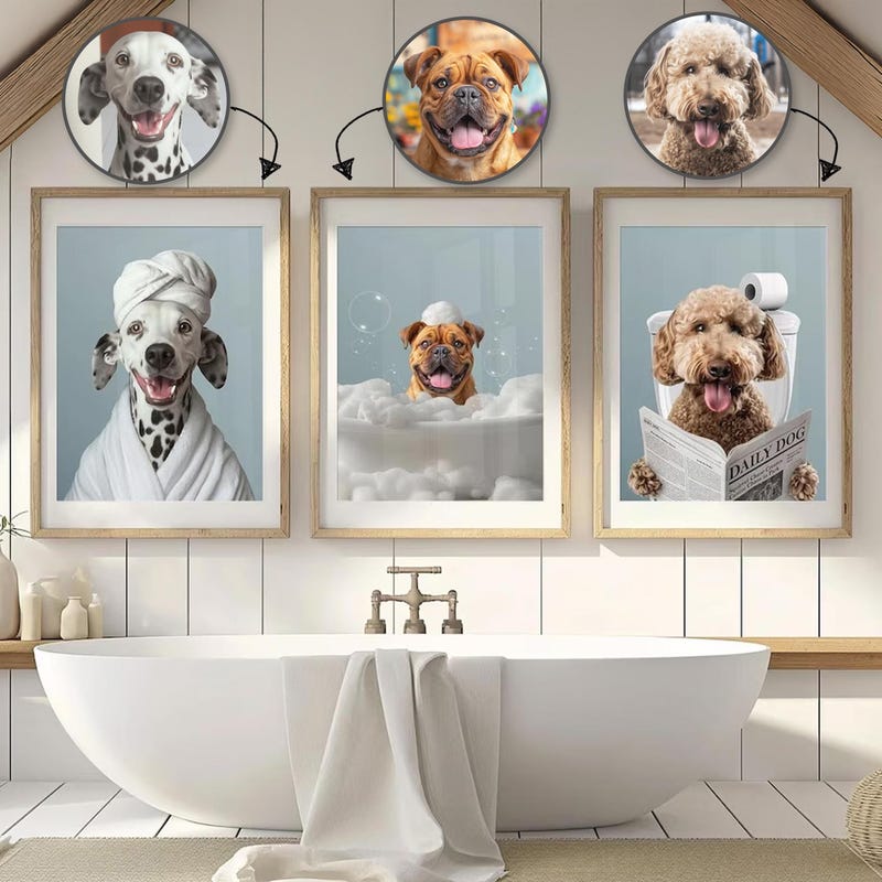 Funny Pet Drawing Custom - Etsy