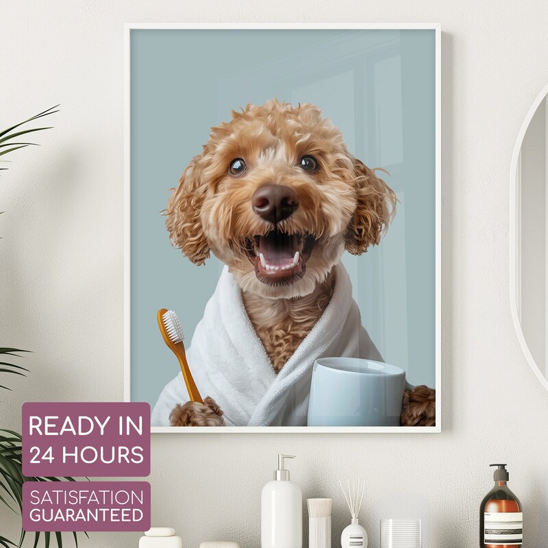 Custom Dog Poster - Etsy