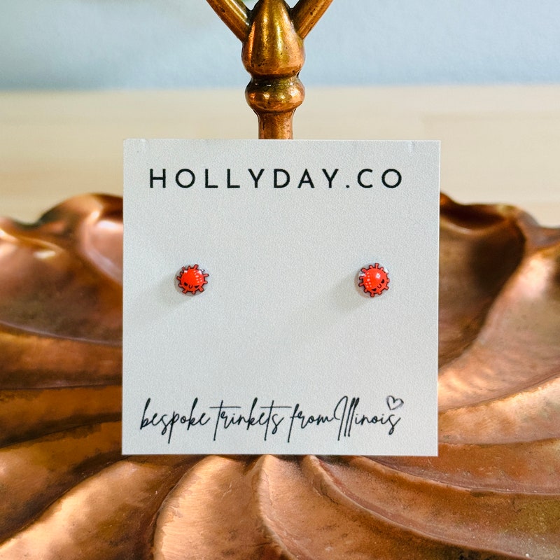 Bacteria Earrings - Etsy