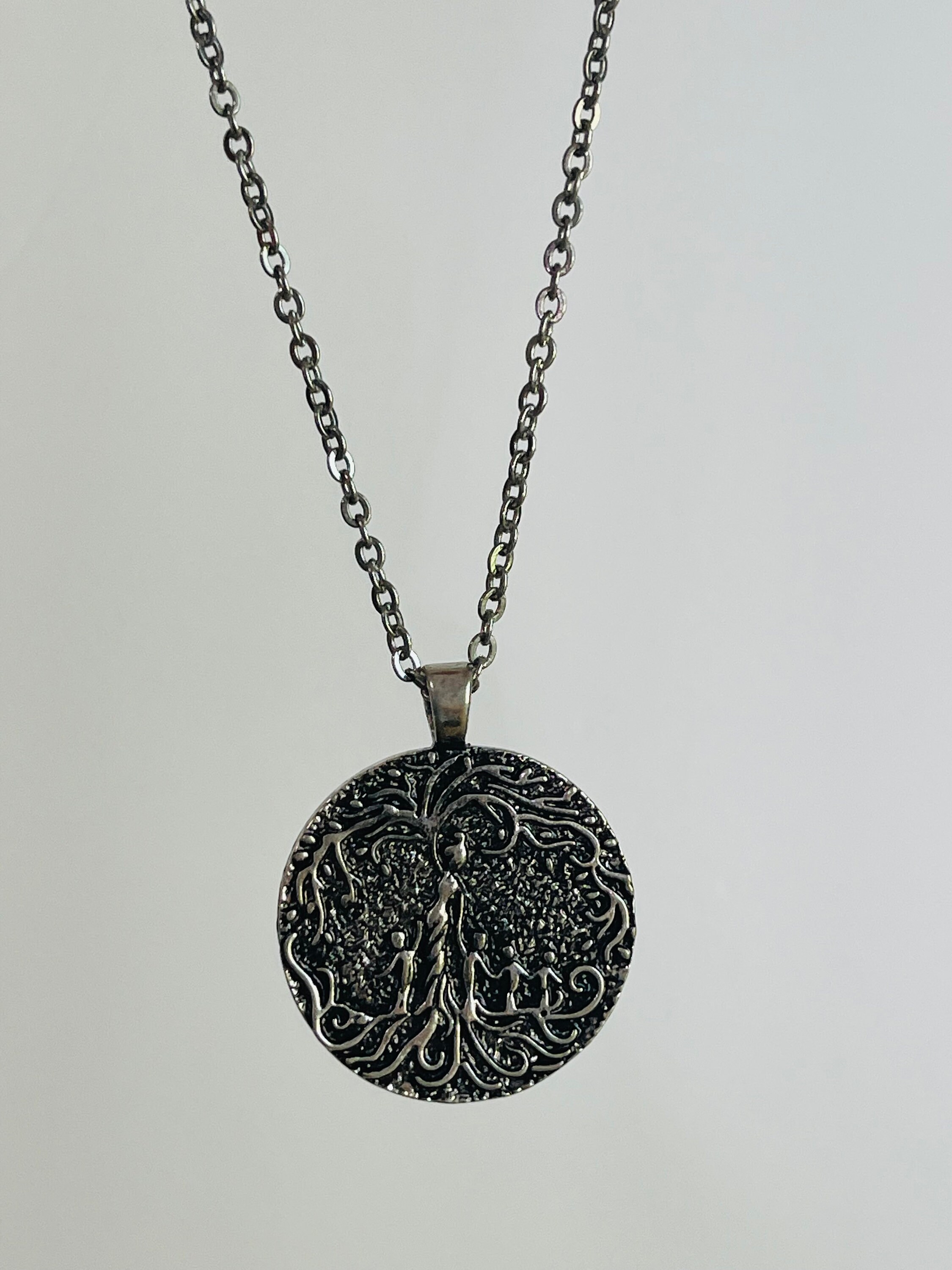 MOTHER EARTH Tree of Life Necklace Pendant Chain Spiritual Family ...