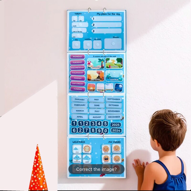 Homeschool Wall Calendar - Etsy