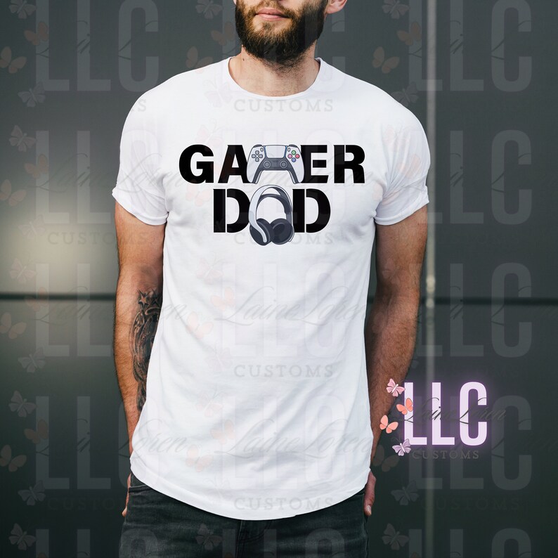 Gamer Dad PNG, Fathers Day 2024 Png, Video Games Png, Playstation Xbox ...