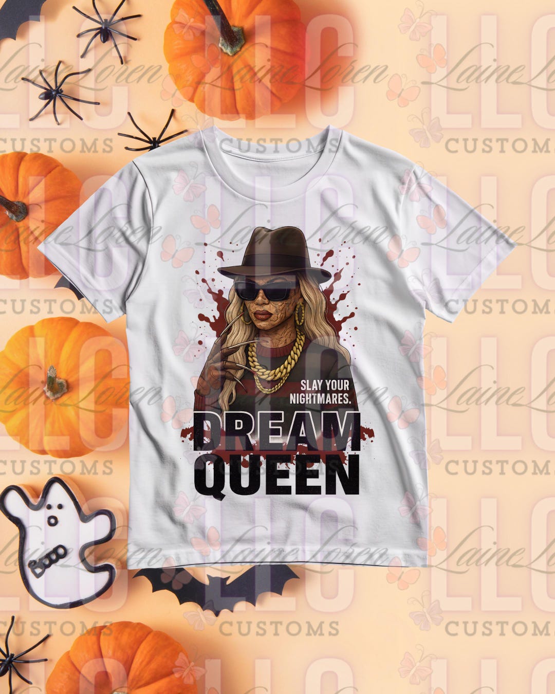 Slay Dream Queen PNG, Freddy Krueger, Halloween Characters, Horror ...