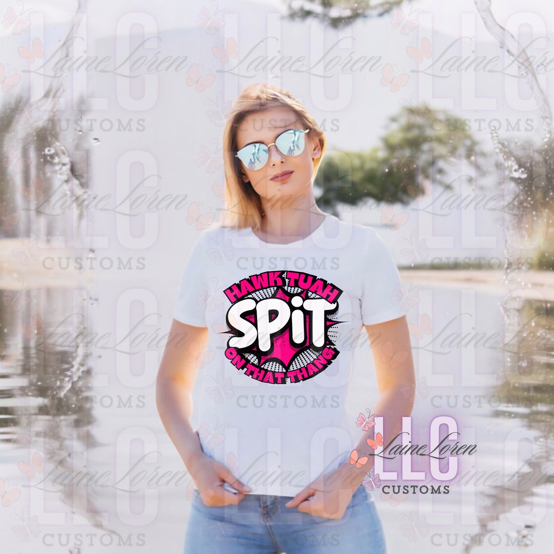 Hawk Tuah PNG Bundle of 4 Graphics, Hawk Tuah Spit on That Thang Png ...