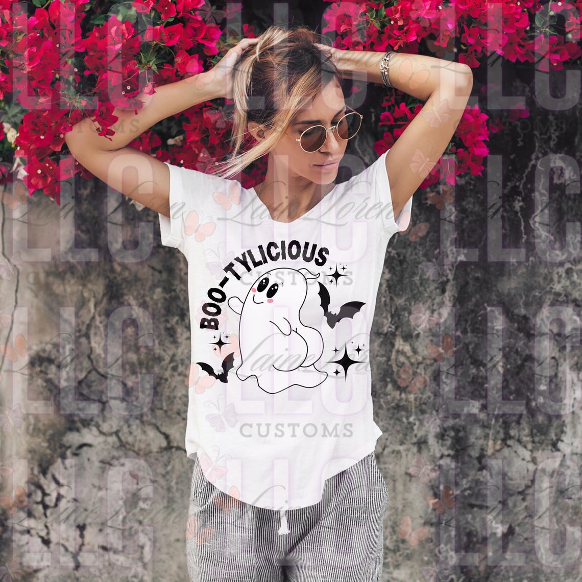 Bootylicious PNG, Cute Ghost Boo-tylicious Halloween Characters, Horror ...