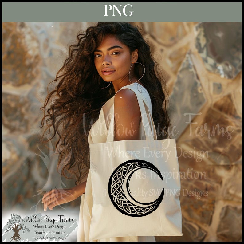 Witchy Symbols PNG Bundle | 14 Mystic Designs Hand-drawn Wiccan Design | Crescent Moon Celtic ...