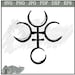 Hecate Symbol, Gothic Wiccan Design (digital Files) - Etsy