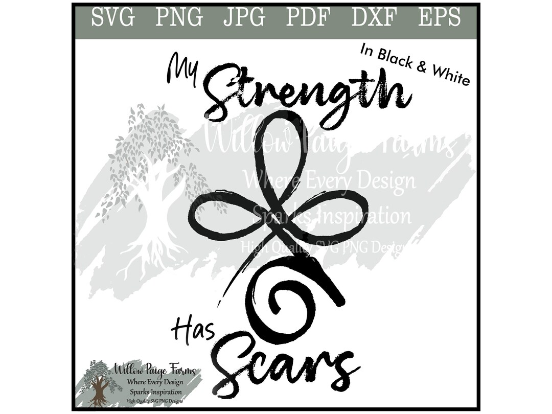 Witchy Protection Sigil SVG PNG | Gothic Strength Symbol My Strength ...