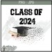 Graduation Design Class of 2024 Graduation Cap PNG JPG First Graduation ...
