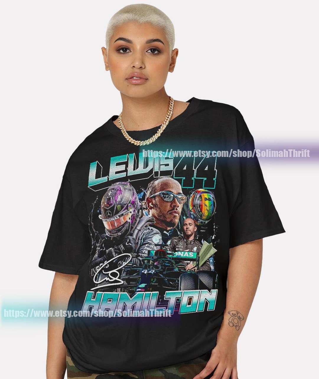 Lewis Hamilton Vintage Shirt, F1 Bootleg T Shirt Man Woman Unisex T ...