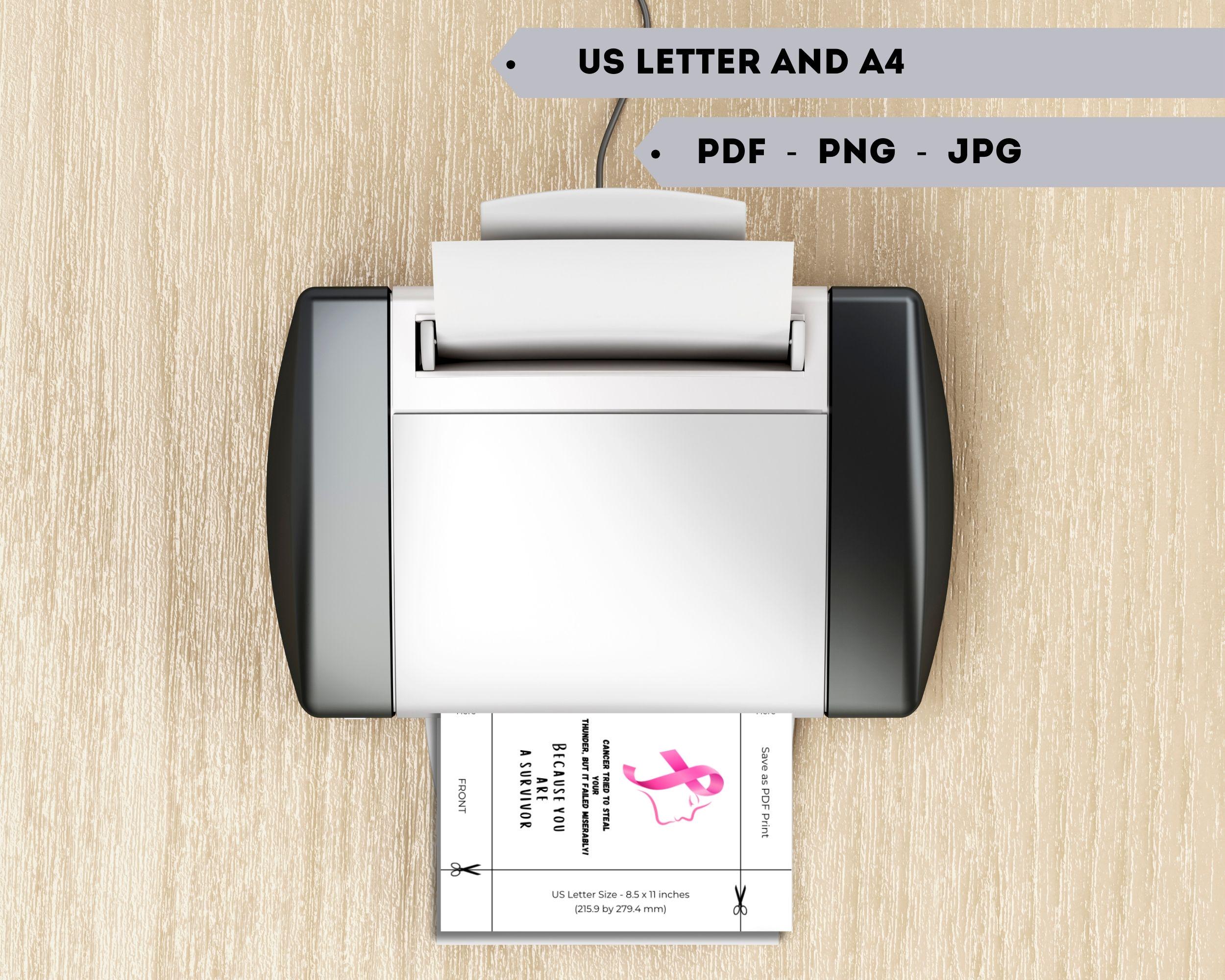 Breast Cancer Survivor Cards, Printable Greeting Cards Breast Cancer ...