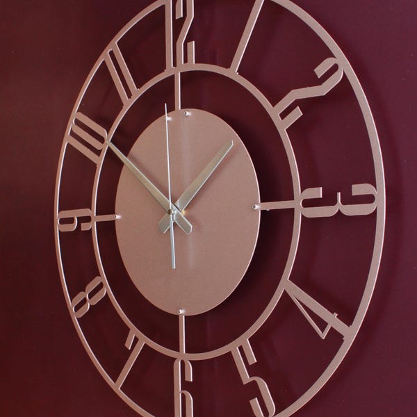 Copper Clock - Etsy