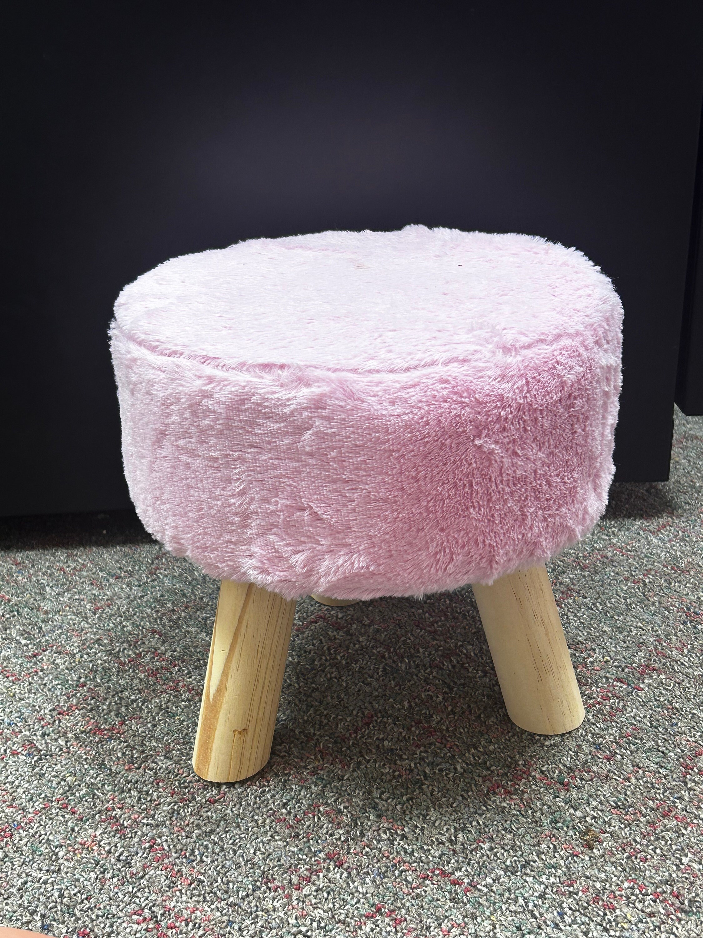 Furry Stool - Etsy