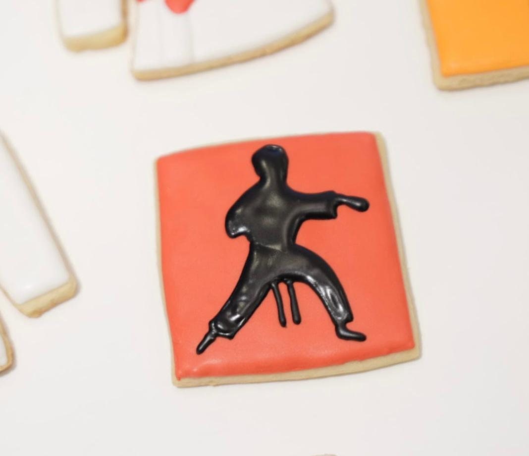 Karate Theme Icing Cookies /karate Robe / Customizable Party Cookies - Etsy