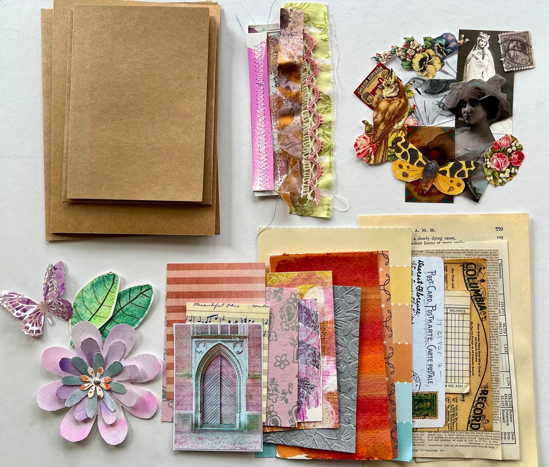 Make Your Own Greeting Card Kit Note Card - Etsy