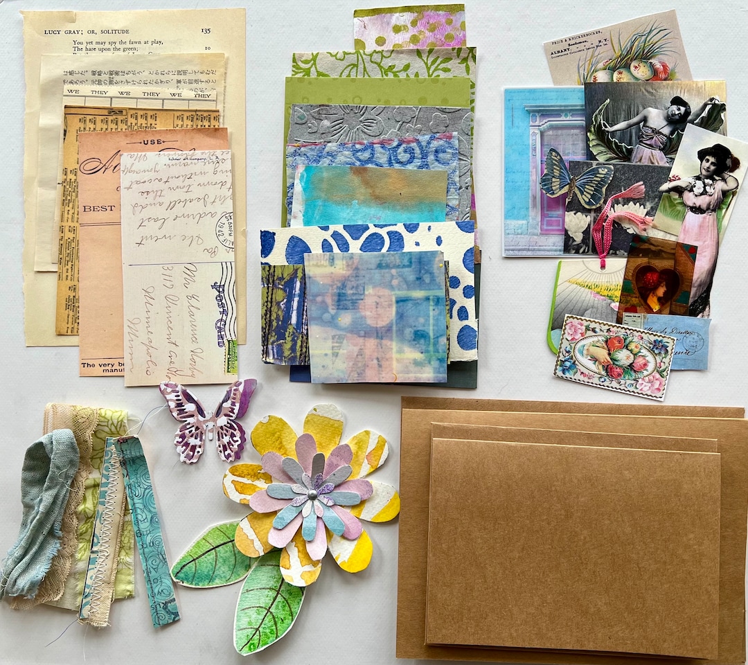 Make Your Own Greeting Card Kit Note Card - Etsy