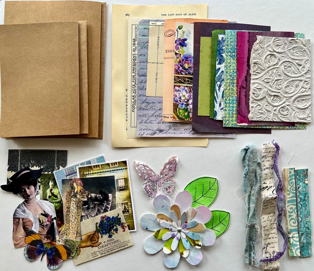 Make Your Own Greeting Card Kit Note Card - Etsy