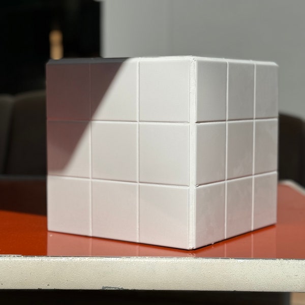 Tiled Cube - Etsy