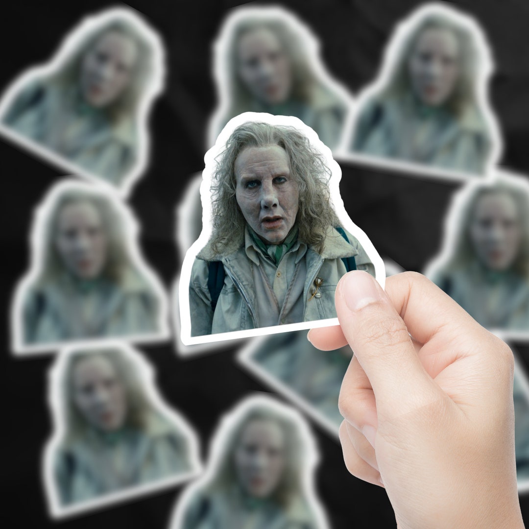 The Man Downstairs Sticker | Horror Sticker | Sticker for Horror Fans ...