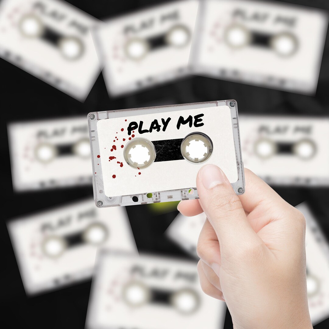 Saw Tape Sticker | Horror Sticker | Sticker for Horror Fans | Glossy ...