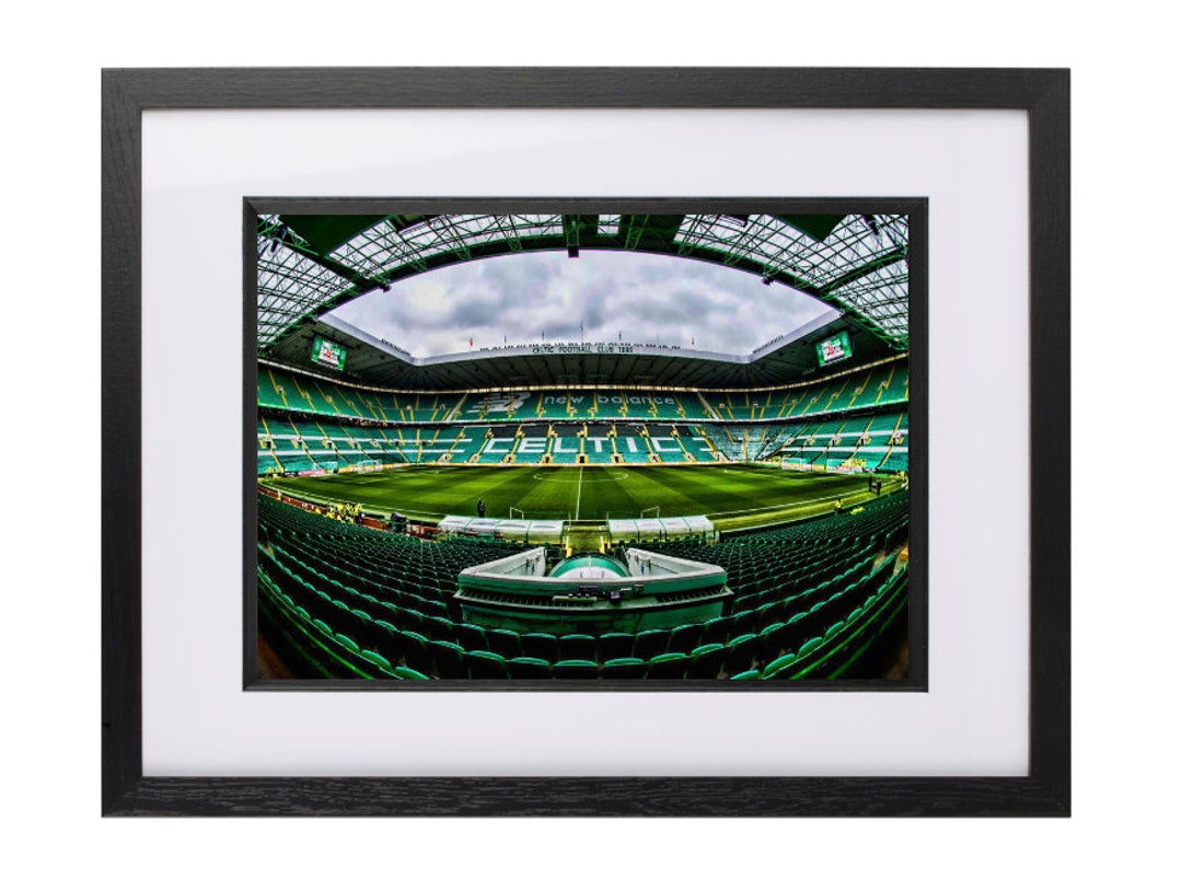 Celtic FC, Glasgow Celtic Park, Parkhead, Framed Print, Stadium, Gift ...