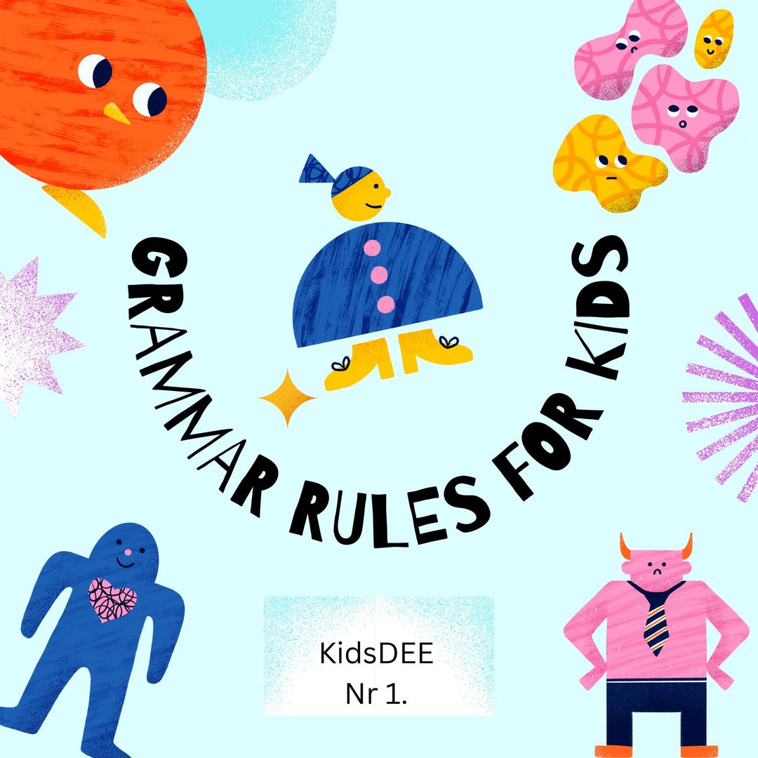 Grammar Rules for Kids Book: Fun & Educational Guide to Perfect Writing ...