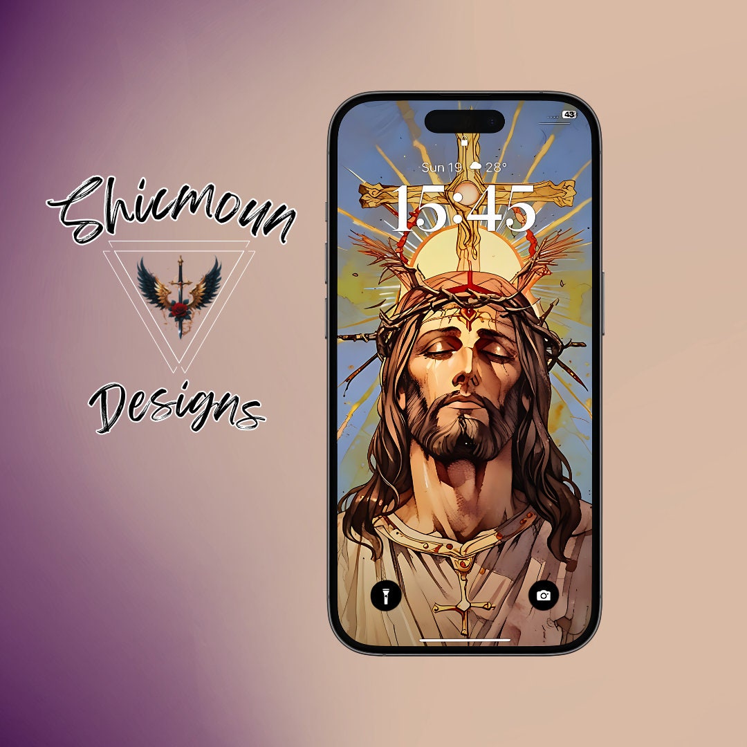 Jesus of Nazareth Wallpaper for iPhone and Android, Premium 4k ...