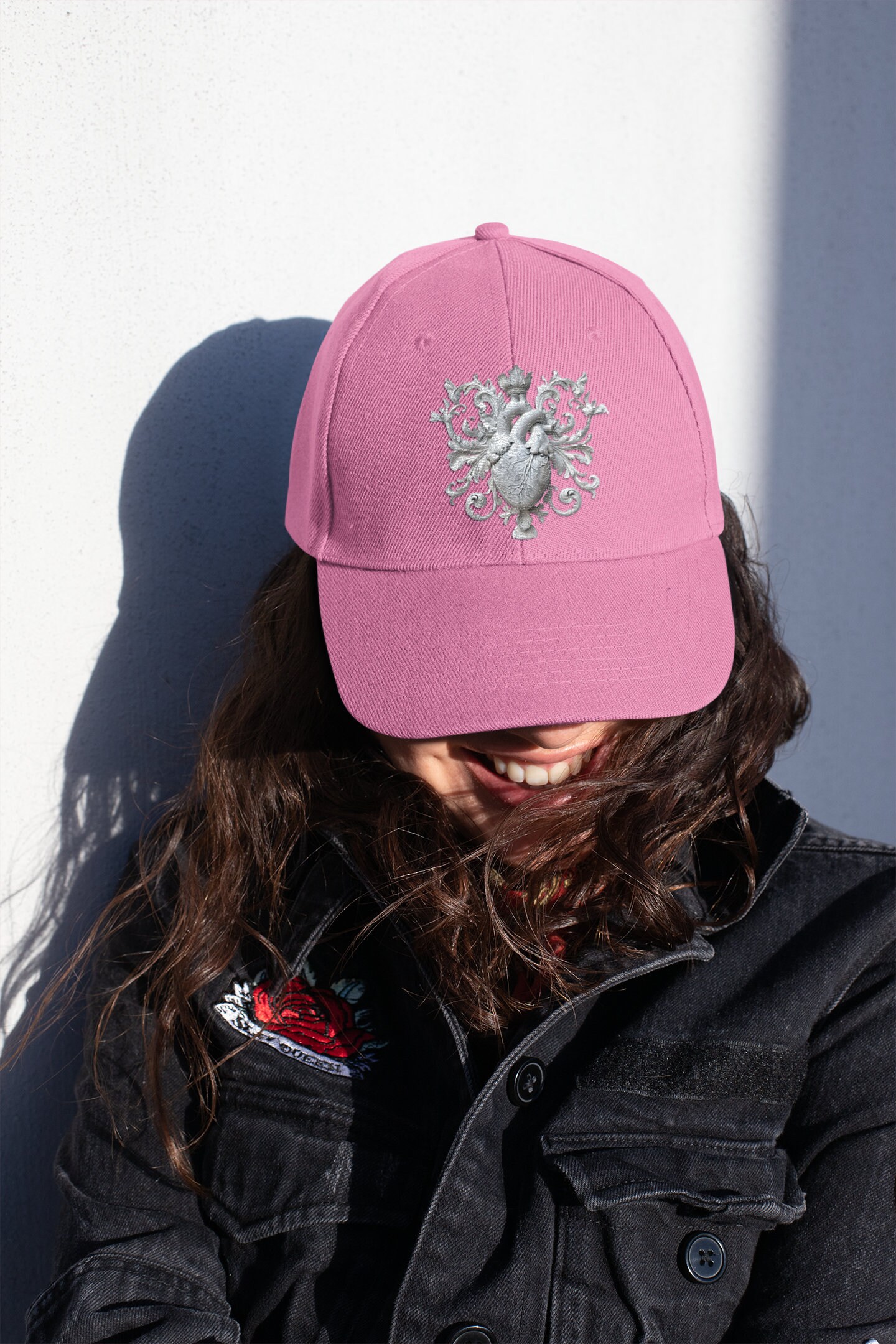 Sacred Heart Hat: Baroque Ornate Distressed Cap Perfect Unisex Gifts ...