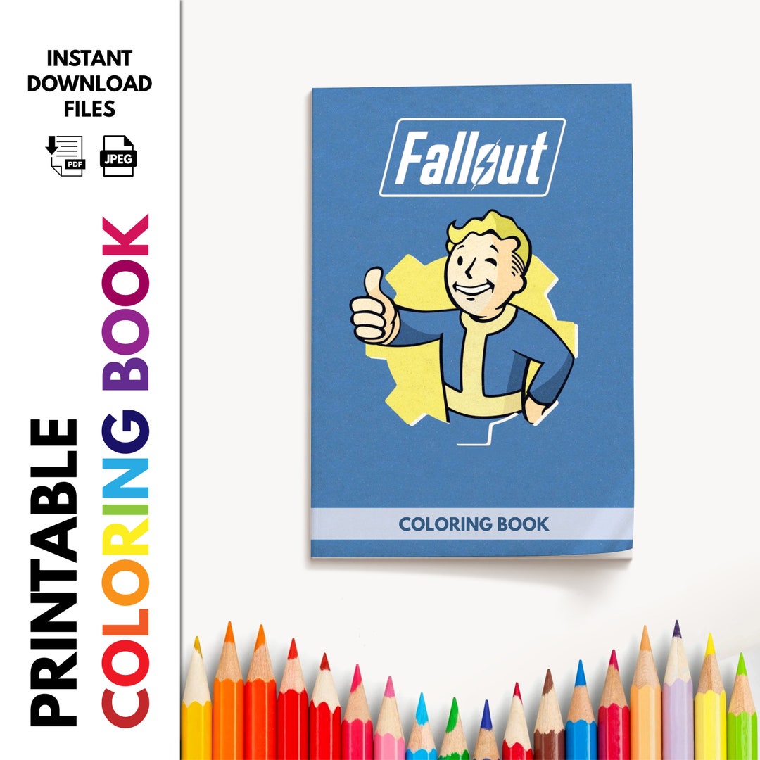 Fallout 20 Coloring Pages, Fallout Coloring Sheets, Fallout Coloring ...