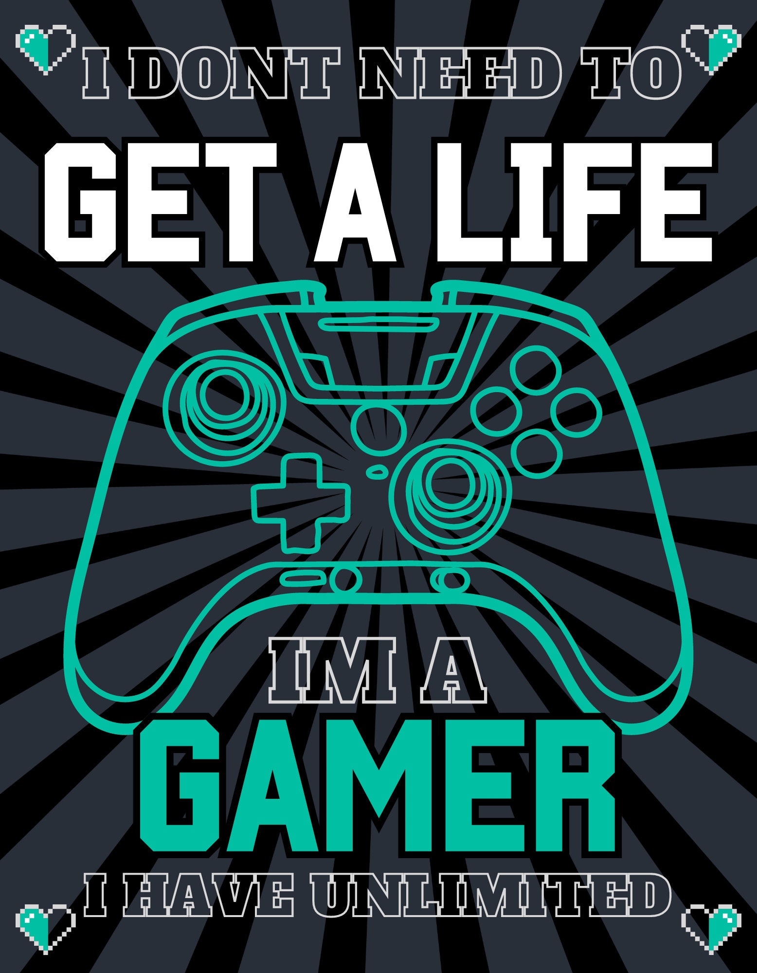 Gaming Poster Video Games Room Decor Gamer Gift Gaming Sign Gaming ...