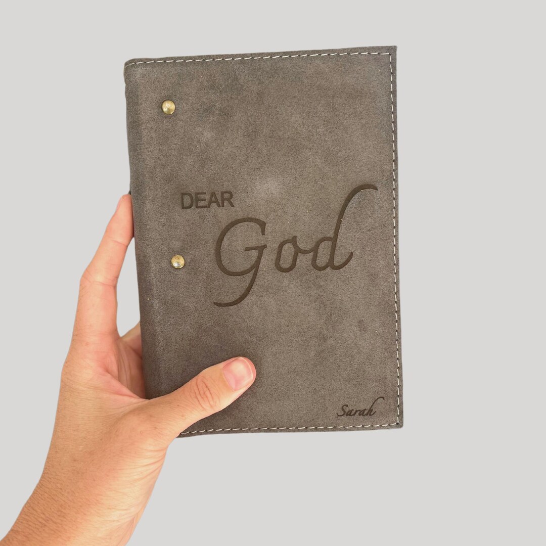 Suede Journal, Engraved & Personalized - Etsy